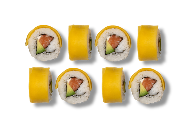 Rainbow Mango | yuzu | true sushi